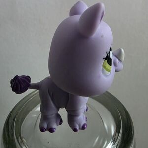Hasbro | Toys | Littlest Pet Shop Lps 2282 Purple Rhino Rhinoceros ...